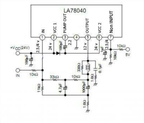 Pengganti IC Vertikal yang setara dengan LA78040 - Elektronikindo.com