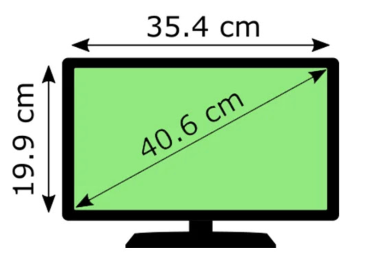 Ukuran TV 16 Inch Dalam Cm - Elektronikindo.com