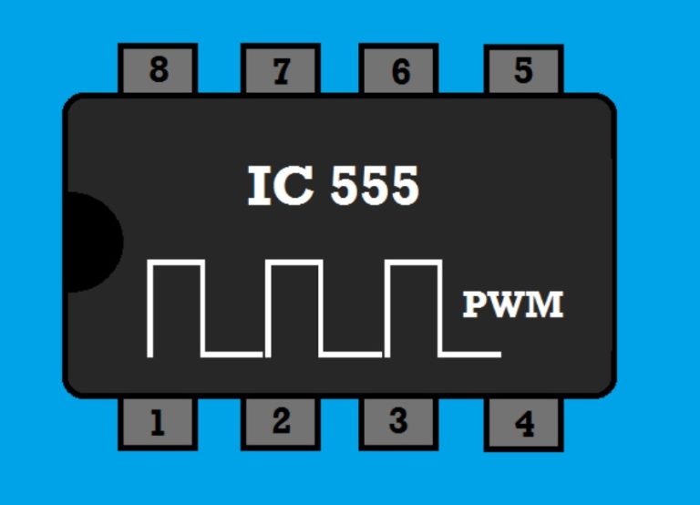 √ Skema Rangkaian PWM menggunakan IC 555 Serta Cara Kerjanya